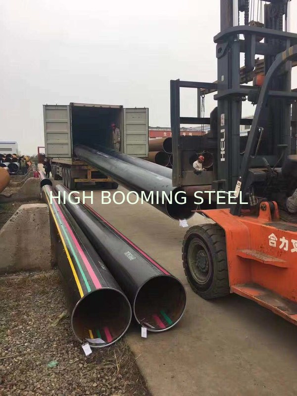 ASTM A672 C70 CL22 Electric Fusion Weld LSAW Steel Pipes with single ...