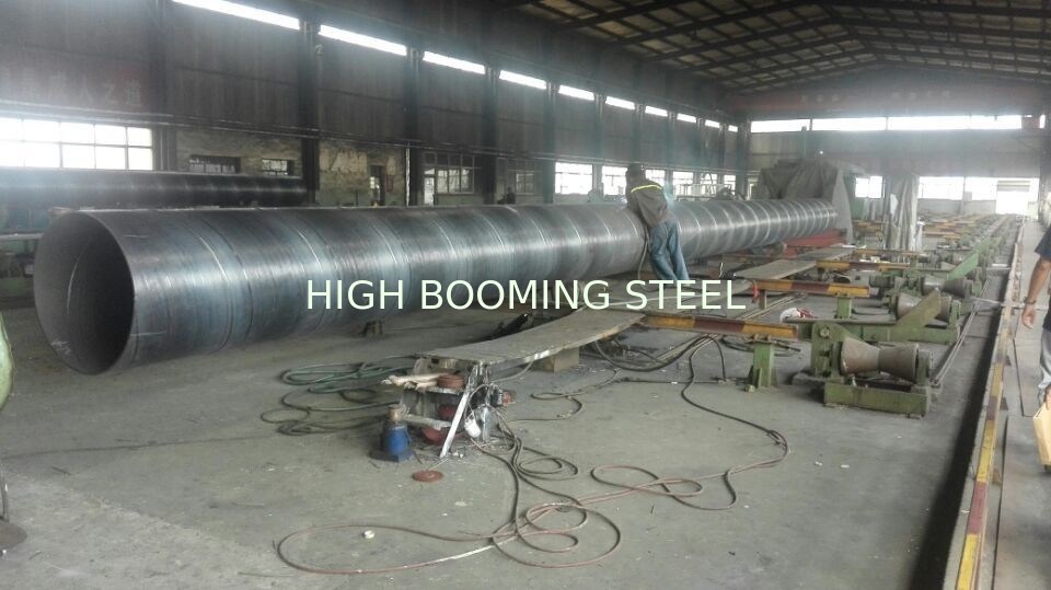 Piling Spiral Welded Steel Pipes with big diameter and corrosive coating