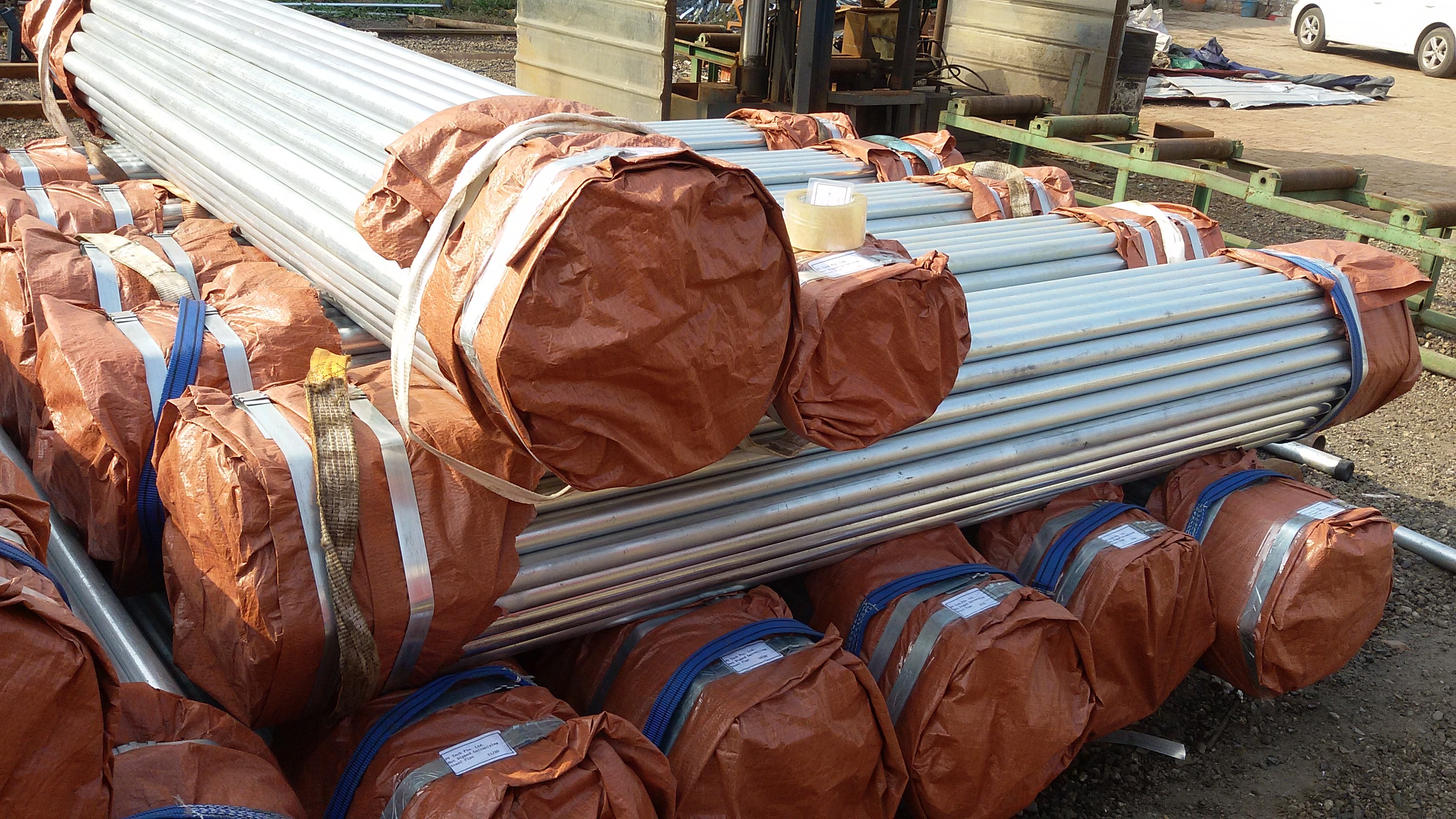 Steel Scaffolding Pipes for temporary constructions